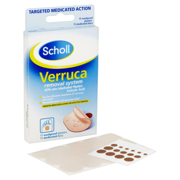 Scholl Verruca Removal Plasters – All Day Footcare Supplies